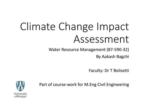 Training Module On Climate Analysis I Pptx