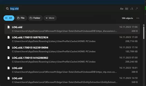 Files Not Searchable Under Userappdata Bug Reports Listary Discussions