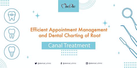 Efficient Appointment Management And Dental Charting Of Root Canal Treatment