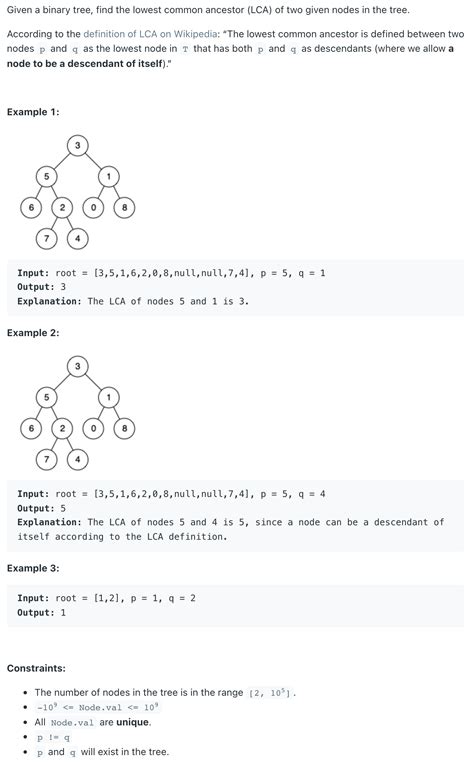 236 Lowest Common Ancestor Of A Binary Tree Kickstart Coding