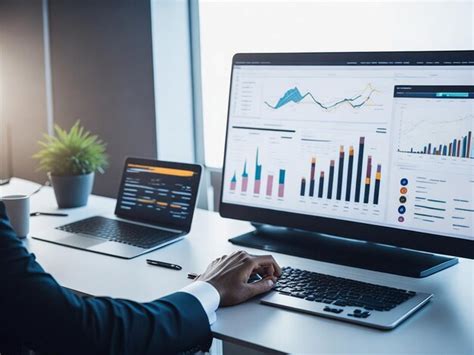 Premium Ai Image Financial Report Graph Data Analyse Datum Dashboard
