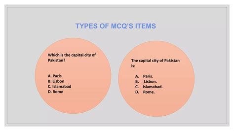 Objective Type Of Test Ppt