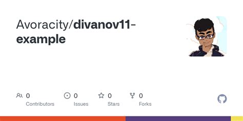 Github Avoracity Divanov11 Example