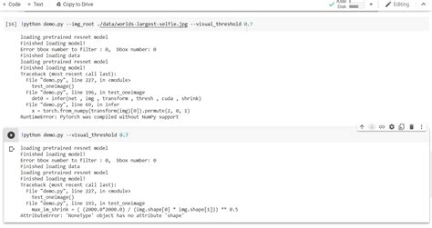 Error In Running Demopy · Issue 84 · Tencentfacedetection Dsfd · Github