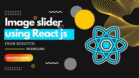 How To Create Image Slider Using React From Scratch Reactjs Programming Youtube