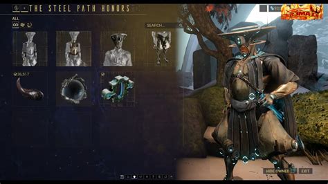Warframe Teshin Rewards The Steel Path Honors Youtube