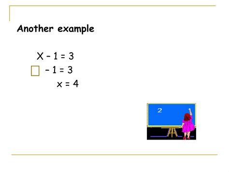 Linear Equations And Inequalities In One Variable Ppt