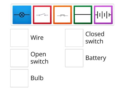 Circuit Symbol Match Up