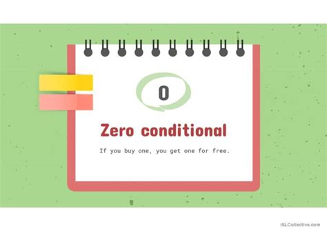Zero First Second And Third Condit English Esl Powerpoints