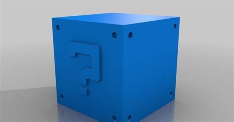 Mario Cube By Ilia Alius Download Free Stl Model