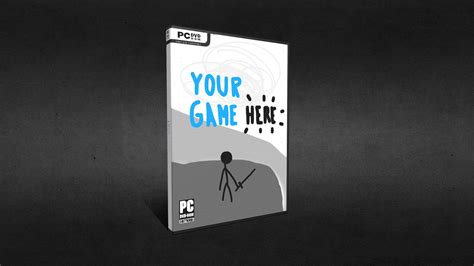 Pc Game Box Box Art Template Download Free 3d Model By 萨托姆 Satomu