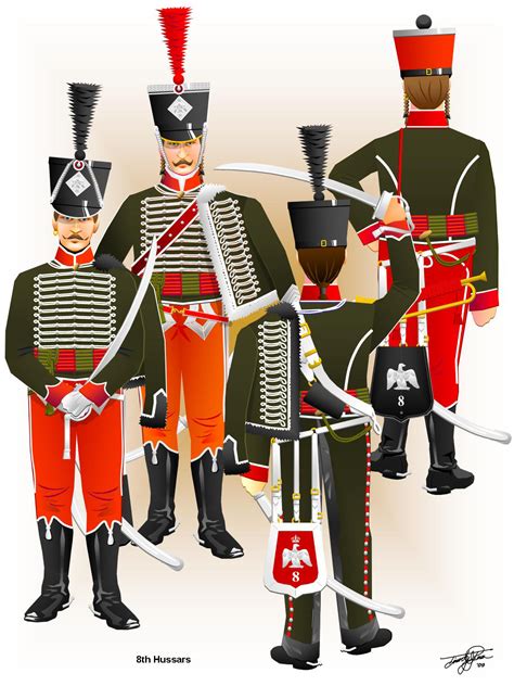 Uniforms Of The French Hussars 1804 1813