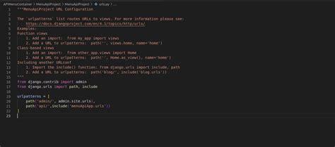 Github Ndhlovu1menu Api Crud A Django Drf Crud Application