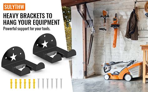 Sulythw 2 Pack Trimmer Rack Garage Garden Power Tool Hanger For Grass Trimmer Hedge Sulythw 2 Pack Trimmer Rack Garage Garden Power Tool Hanger For Grass Trimmer Hedge