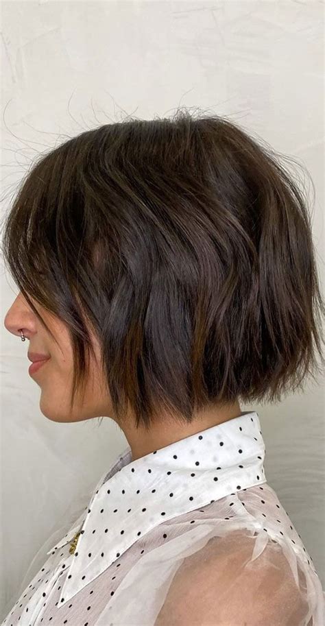 Textured Chin Length Bob 50 Best Haircuts And Hairstyles To Try