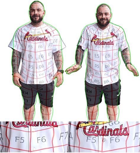 A Mesh Surfaces Represented By Red Lines Fitted To Two Different