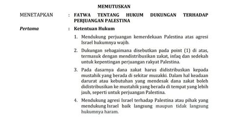 Mui Haram Membeli Produk Israel Dan Para Pendukung Israel