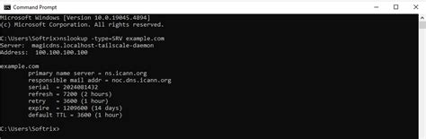 DNS SRV Lookup Check SRV Service Records Now