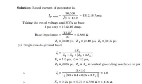 Unbalanced Fault Analysis Problem Formulation