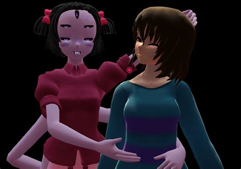 Muffet X Frisk By Gameressence On Deviantart