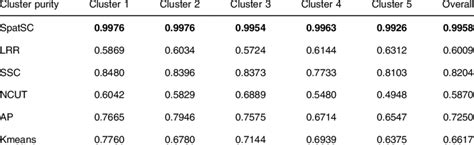 Evaluation Of Clustering Results Obtained By Different Methods Using