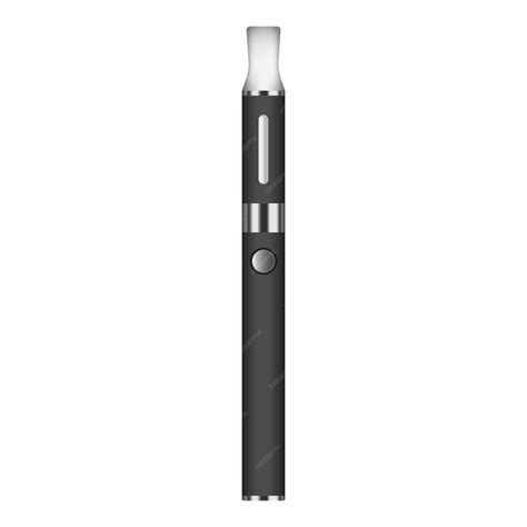 Premium Vector Vapor Electric Cigarette Icon Realistic Illustration