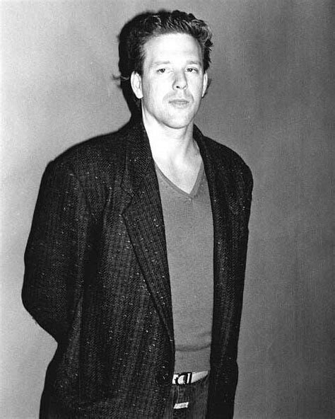 Mickey Rourke Young 1980s Posing For Press At Hollywood Event 16x20