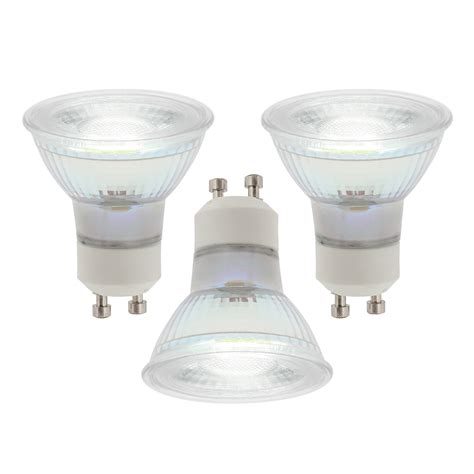 3 Pack Of Gu10 Led Dimmable Light Bulbs