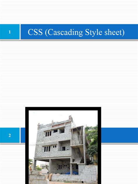 Css Note Pdf Html Software Development