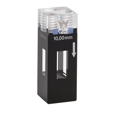 Hellma 3 In 1 Compact Flow Through Cuvette 176 760 Qs 550µl 8 5mm Height Labfriend Australia