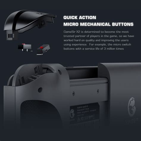 Gamesir X2 Bluetooth Mobile Gamepad Wireless Game Controller For Android And Ios Iphone Cloud
