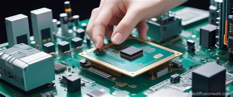 Robot Assembling Cpus Printed Circuit Board Stable Diffusion Online