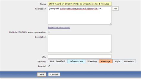 Snmp Agent Unresponsive Alerts In Zabbix The Rantings And Ravings Of A Madman