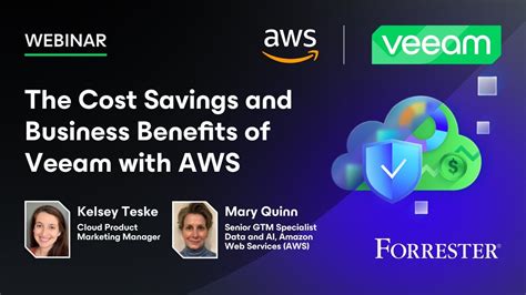 Webinar The Cost Savings And Business Benefits Of Veeam Aws