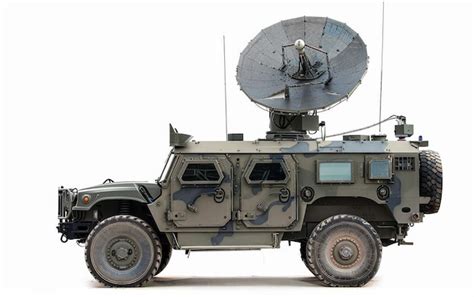 Mobile Satellite Communication Receiver Premium Ai Generated Image