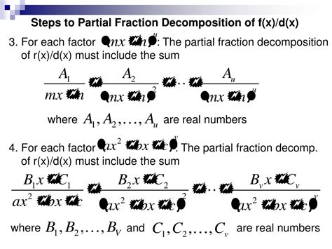 Ppt Guided Practice Partial Fraction Decomposition Powerpoint Presentation Id 9307936
