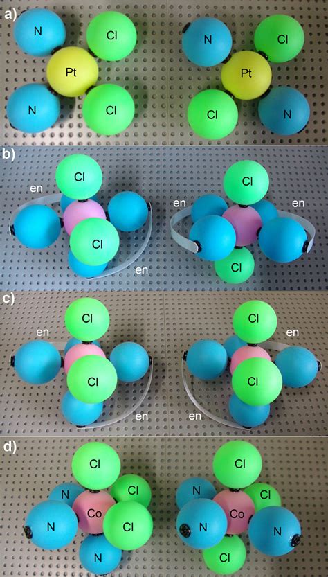 Photographs Of The Structure Model Set Showing A The Cis Trans