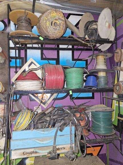 Wire Assortment With Rack Metzger Property Services Llc