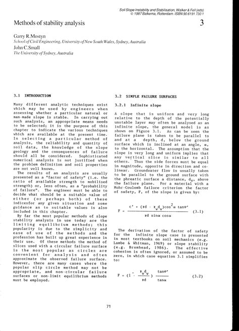PDF Methods Of Stability Analysis