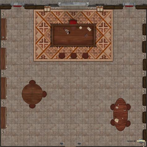 Astumbleinthedark Office [25x25][battlemap][oc][1750x1750] R Dnd