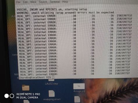 How To Resolve The Error Arising In Aimd Calculations In Vasp For Ti Doped Cao Researchgate