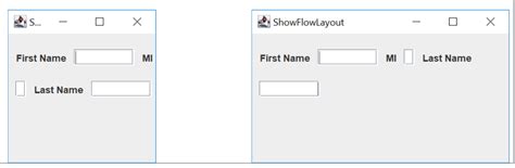 java gui and graphics vines log