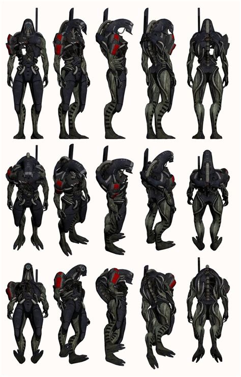 Mass Effect 2 Legion Model Reference By Troodon80 Mass Effect