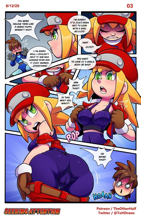 Rule 34 Ass Breasts Cameltoe Capcom Cleavage Comic Female Mega Man