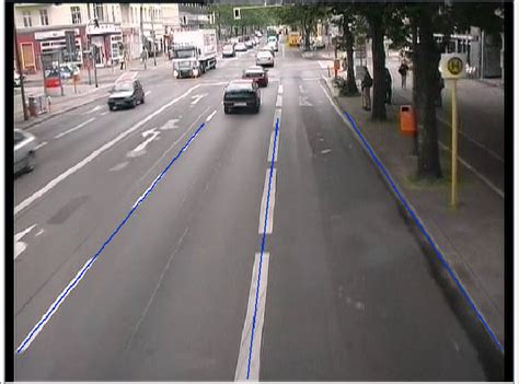 set up of the lane boundaries download scientific diagram