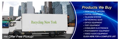 Nyc Electronics Recycling New York Computer Reycling Data Destruction