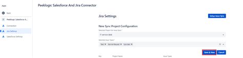 Jira Configurations Peeklogic Jira Connector