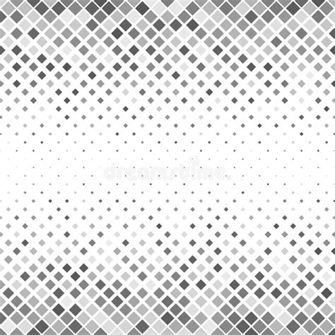 Grey Abstract Square Pattern Background Vector Design From Diagonal Squares Stock Vector