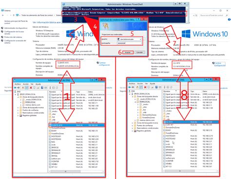 Pantallazos Es Windows PowerShell Renombrar Un Equipo Conectado A Un Dominio De Active