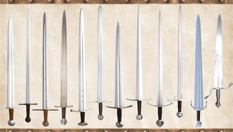 13 Types Of Arming Swords And Their Historical Evolution